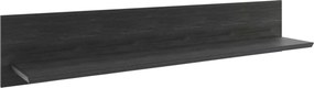 XXXLutz NÁSTĚNNÁ POLICE, antracitová, 150/28/27 cm Hom`in - Nástěnné police - 000003002909