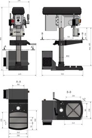 Stolní vrtačka OPTIdrill DH 18 V