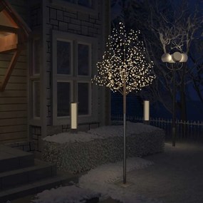 vidaXL Vánoční strom 600 LED světlo třešňový květ 300 cm [51271] Barva: Teplá bílá