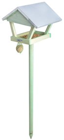 Zapichovací krmítko pro ptáky Terry, 113x31,5x26,5 cm, dřevo, zelená