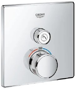 Grohe Grohtherm SmartControl - Termostatická sprchová baterie pod omítku s 1 ventilem, chrom 29123000