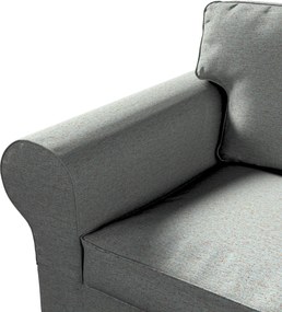 Potah na pohovku IKEA  Ektorp 2-místná, nerozkládací barva modrá látka pletený vzor