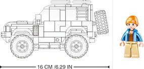 Sluban Model Bricks M38-B1015 Anglické SUV Attacker