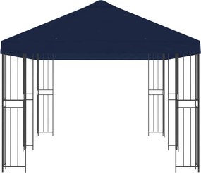 Zahradní altán 6 x 3 m Modrá Polyester a ocel 190 gsm 3375988