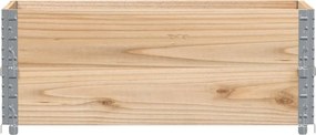Zahradní truhlík 100 x 50 cm masivní borové dřevo 3295391
