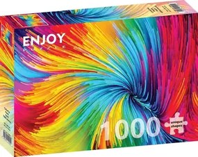 ENJOY Puzzle Barevný vír / 1000 dílků / od 14 let