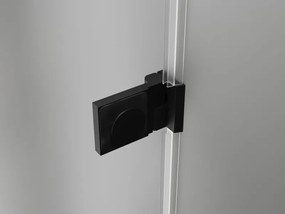 Mexen Lunar-B sprchové dveře otočné pravé 60 cm, transparentní, černé - 832-060-000-70-00-P
