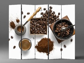 Liox Paraván příprava kávy Rozměr: 225 x 180 cm