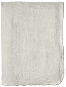 Ubrus 160x200 cm Broste GRACIE - béžovošedý