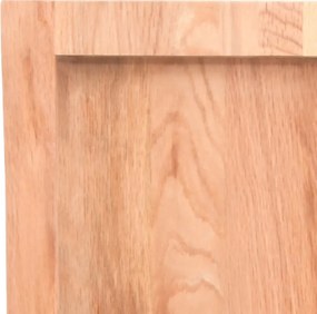 Koupelnová deska hnědá 120x60x(2-6) cm ošetřený masivní dřevo 3156144
