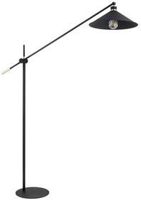 Argon 4732 - Stojací lampa NASHVILLE 1xE27/15W/230V černá