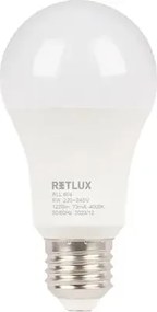 RETLUX RLL 604 A60 E27 bulb 9W / 1220 lm / 4000K - studená bílá D