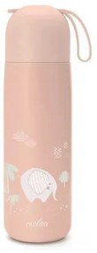 Nuvita Termoska se silikonovým držákem 400 ml English Rose