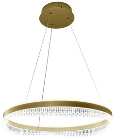 Závěsné LED svítidlo Preciosa, 1x LED 52w, 4000k, g