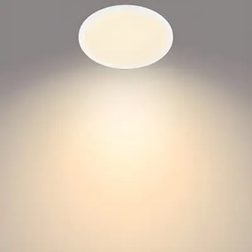 Philips SuperSlim CL550 15W bílá / Stropní LED svítidlo / kulaté / 270