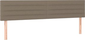 Box spring postel s matrací taupe 160x200 cm textil 3140709