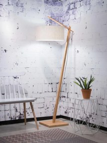 Bambusová stojací lampa ANDES