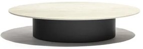 Branta nízké stoly, keramika Ø100 černé oxido bílá Todus