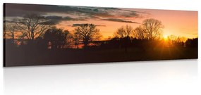 Obraz nádherný západ slunce Varianta: 120x40