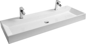 Ravak Natural Duo 1200 120 x 45 cm XJO01212000 umyvadlo bez přepadu s otvorem
