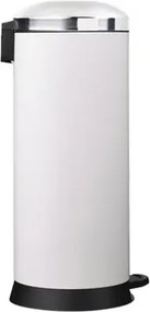 Rossignol Bomba 91041 bílý / Pedálový koš / 30 L / RAL 9016
