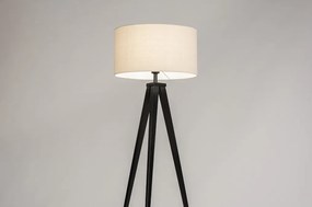 Stojací lampa Kohlmann Limited Taupe and Black