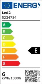 Venkovní nástěnné LED svítidlo LED2 FLAT II S antracit 3000K/4000K/5700K 5234754