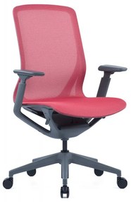Kancelářská židle OFFICE PRO C-BON — více barev Tmavá / červená