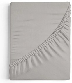 JERSEY PROSTĚRADLO JERS4 140X200 CM, VÝŠKA 30 CM STŘÍBRNÉ