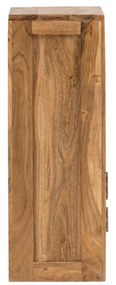 Masivní dřevěná nástěnna skříňka Katarina do koupelny z Akácie
