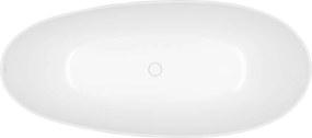 Villeroy & Boch Antao - Volně stojící vana, 170x75 cm, Quaryl, Stone White UBQ170TAO7TV-RW