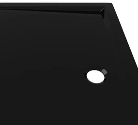 Sprchová vanička - ABS - 80x110 cm | černá