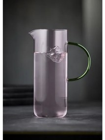 Lyngby Glas Skleněný džbán Torino 1.1L Pink/Green