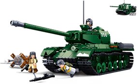 Sluban Bitva o Budapešť M38-B0979 Sovětský těžký tank IS-2 2 v 1