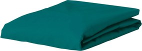 Prostěradlo s gumou Premium Percale 120 x 200 cm modrozelené