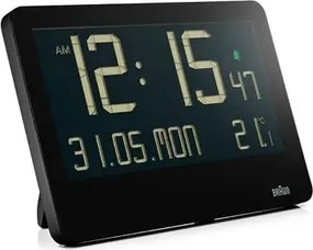 Braun BC14 černá / Digitální budík / LCD / DCF (Rádiem řízené) / 1x AA