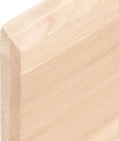 Koupelnová deska 60x50x(2-4) cm neošetřené masivní dřevo 3156012