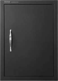 BBQ přístupová dvířka, 415 × 570 mm jednoduchá venkovní kuchyňská dvířka