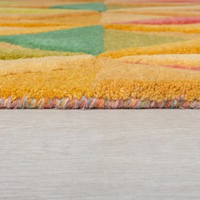 Flair Rugs, Ručně všívaný běhoun Illusion Reverie Multi, 60x230, vícebarevná, chodba / předsíň