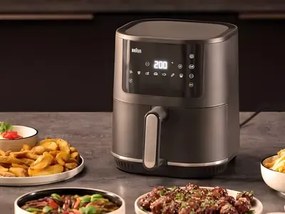Braun MultiFry 3 HF3030 černá / Horkovzdušná fritéza / 1500 W / 4,3 l