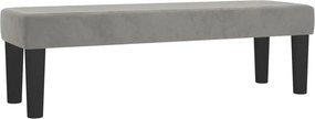 Box spring postel s matrací světle šedá 200x200 cm samet 3138103