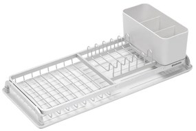 Brabantia SINK SIDE Odkapávač na nádobí střední 20x46,3x12,6 cm - světle šedá