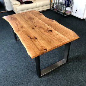 KULHÁNEK Designový stůl s epoxidovou pryskyřicí Velikost desky: 160x80 cm