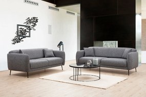 Hanah Home Třímístná pohovka SEVILLA šedá 214 cm
