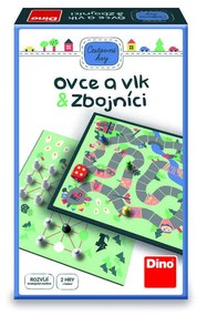 Dino Cestovní hra Ovce a vlk & zbojníci