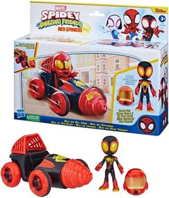 Figurka spider-man spidey and his amazing friends tématické vozidlo miles