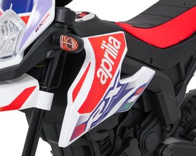 Elektrická motorka Aprilia RX bílá
