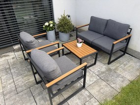 Noela Zahradní set dvou křesel, sedačky a stolku PRIA