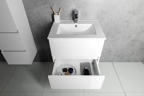 Aqualine Aqualine, PANEDA umyvadlová skříňka 74,5x55x45,2cm, bílá, PN275
