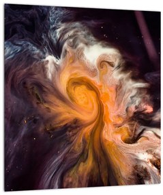 Abstraktní obraz - vesmír (30x30 cm)